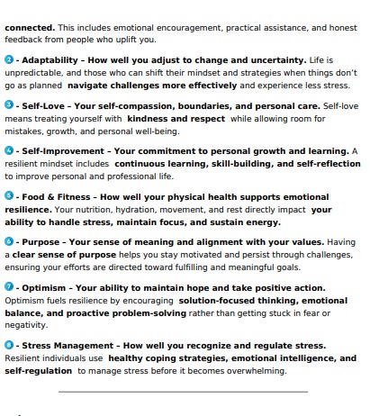 Interactive Resilience Assessment